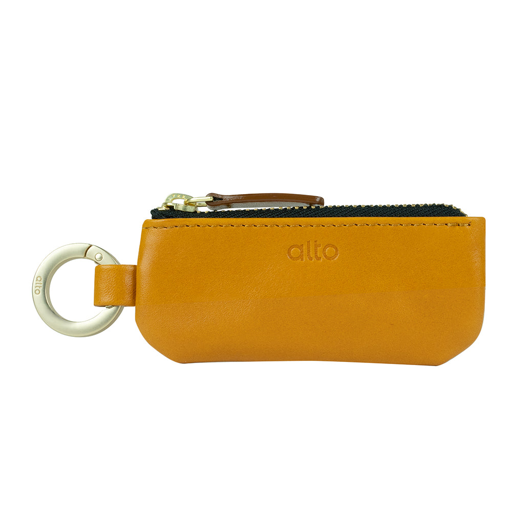 Alto Leather Coin Pouch – Caramel Brown