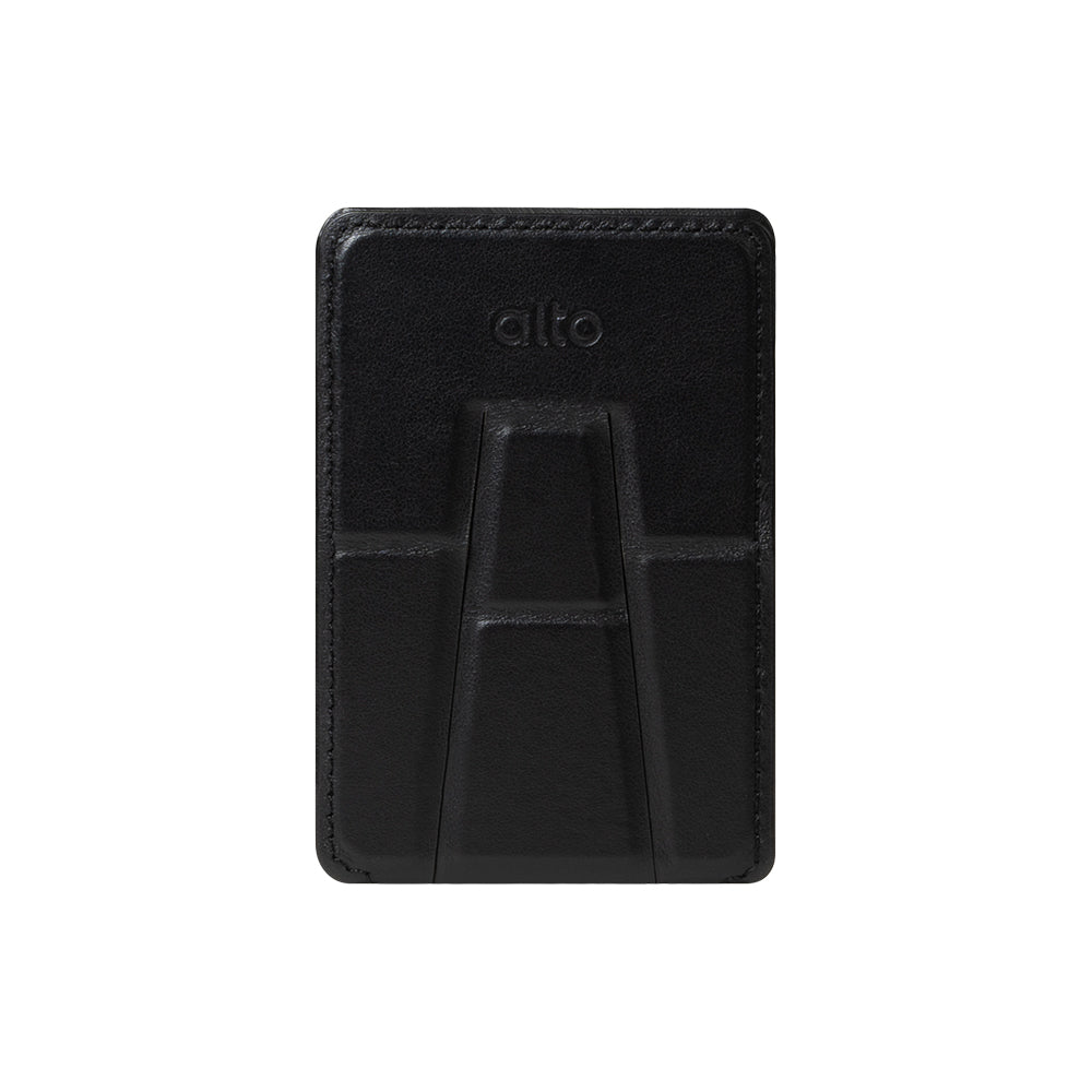 Alto iPhone Magnetic Wallet & Stand - Raven Black