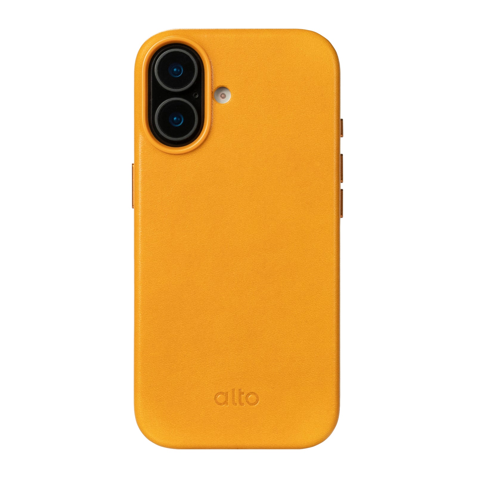 iPhone 17 - Clop Magnetic Leather Case - Caramel Brown