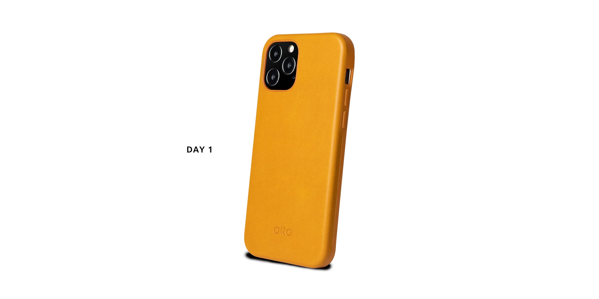 Alto iPhone 12 Series Drop Protective Leather Case - Caramel Brown