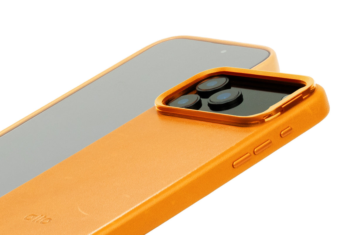 iPhone 17 Pro Max - Uplop Magnetic Stand Leather Case - Caramel Brown